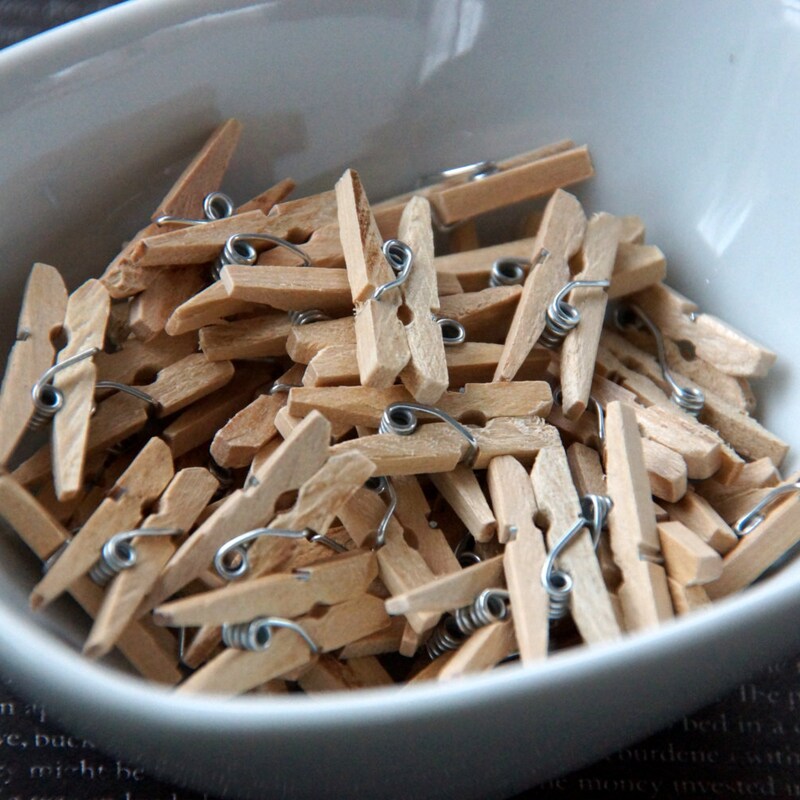 Mini Clothespins - Etsy