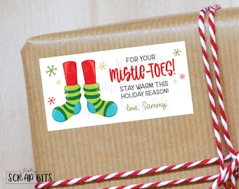 For Your Mistle-toes Christmas Gift Tags. Instant Digital - Etsy