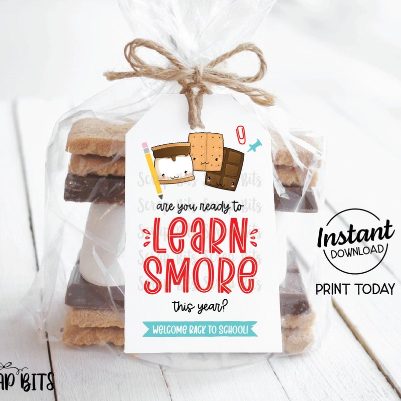Smores Tag - Etsy