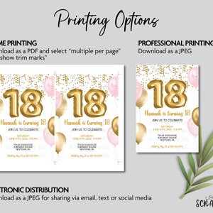 EDITABLE Graduation Party Invitation, Eucalyptus & Greenery Graduation ...