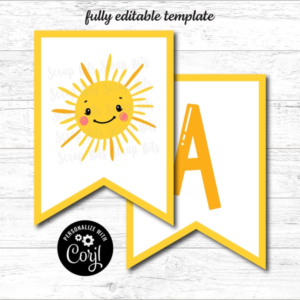 Sunshine Banner - Etsy