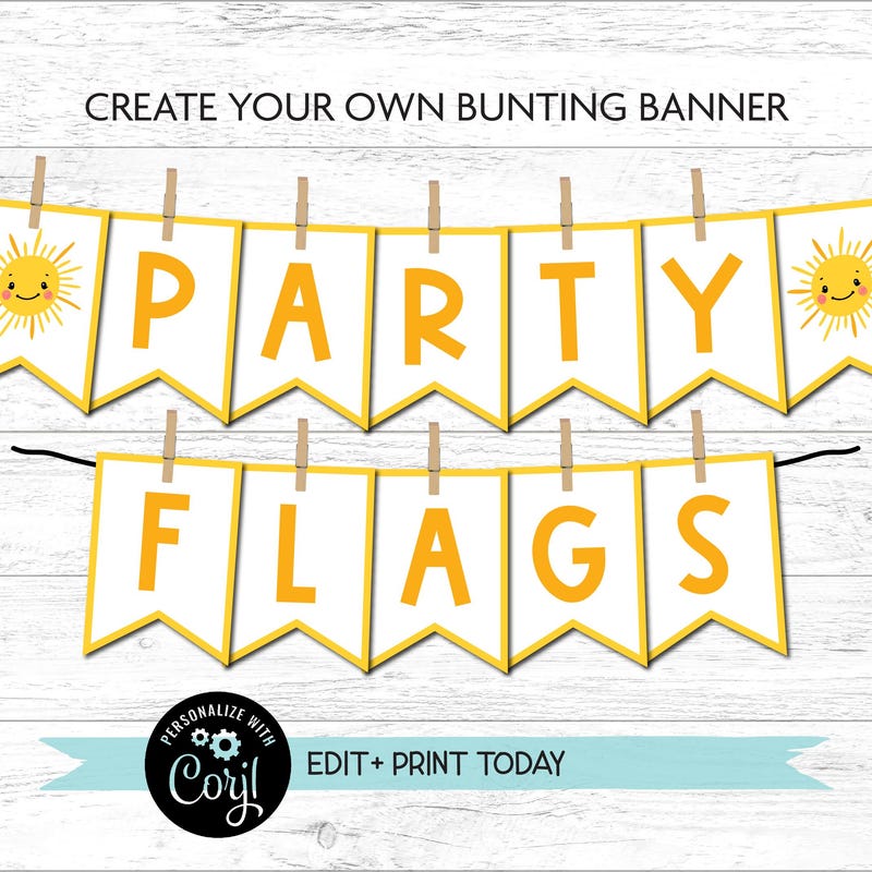 Sun Banner - Etsy