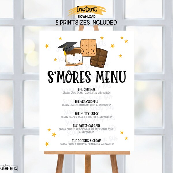 Smore Bar Sign - Etsy