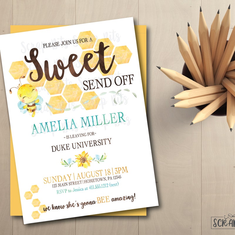 College Send Off - Etsy