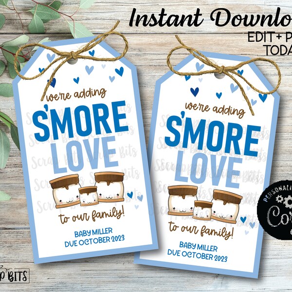 Adding Smore Love to Our Family - Etsy