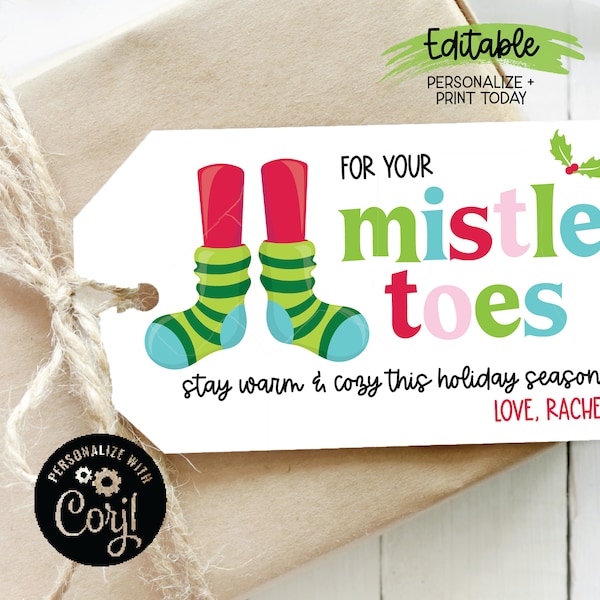 Christmas Socks Tag - Etsy