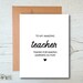Amazing Teacher Card . Thanks for Making Learning so Fun . Teacher ...