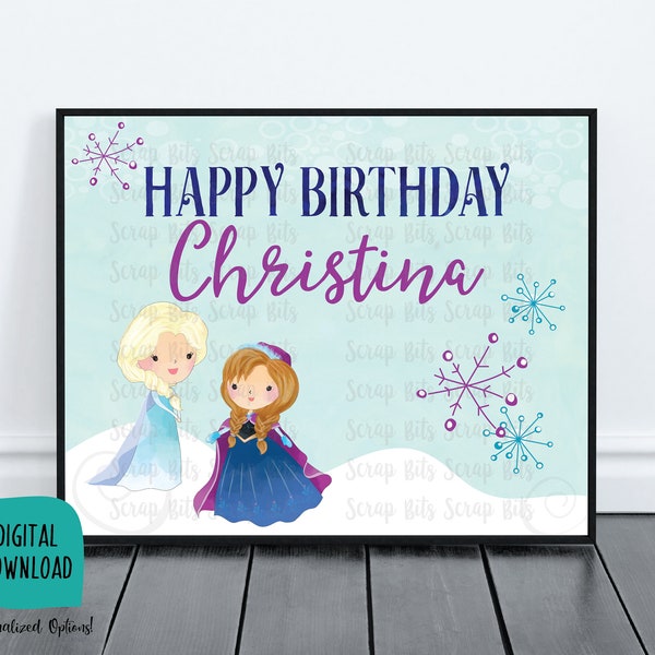 Personalized Frozen - Etsy
