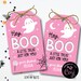 EDITABLE Halloween Tags, Hey Boo Tags, Printable Halloween Treat Bag ...