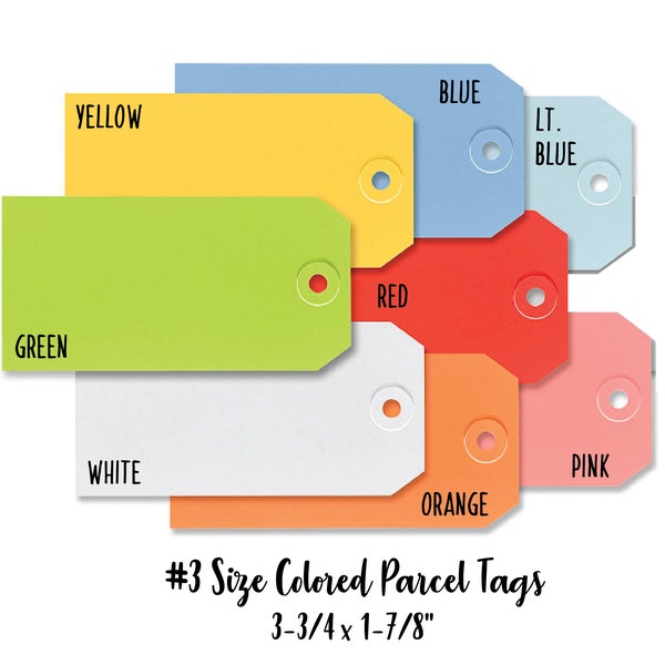 Parcel Tags - Etsy