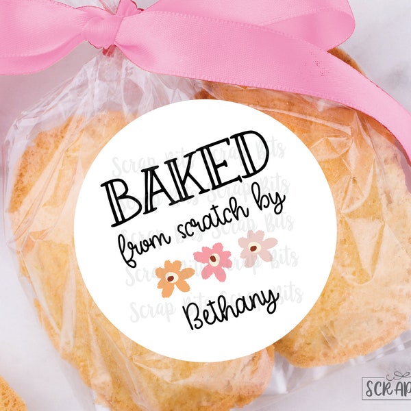 Baked From Scratch Stickers - Etsy