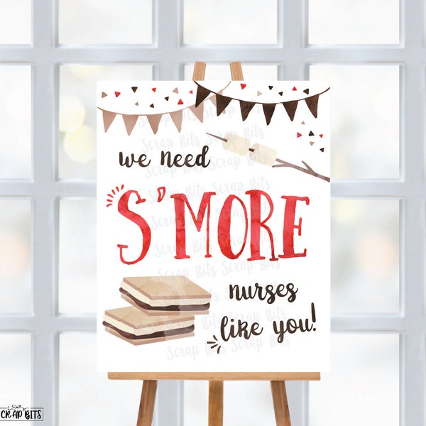 We Need Smore Nurses Like You Printable - Etsy