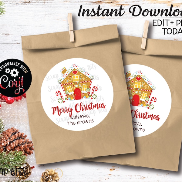 Christmas Stickers - Etsy