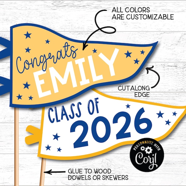 Custom Photo Pennants - Etsy