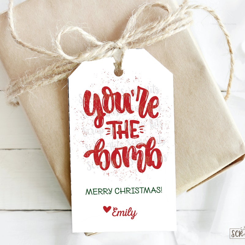 Bath Bomb Tag - Etsy