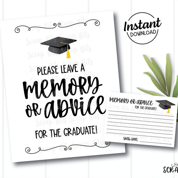 Graduation Advice Cards - Etsy