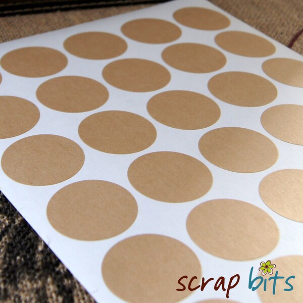 Kraft Stickers - Etsy
