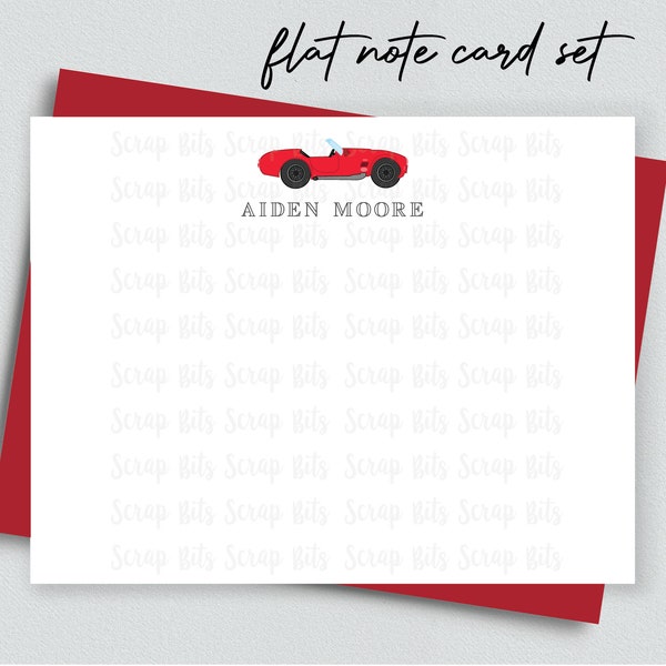 Flat Note Cards - Etsy