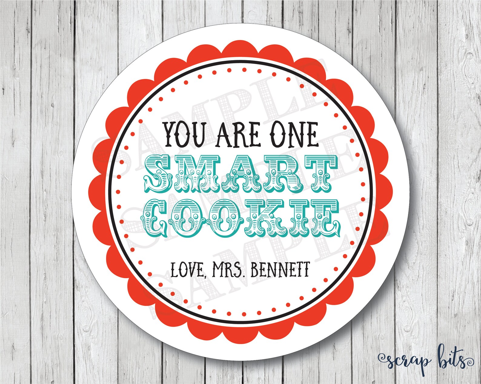 Smart Cookie Stickers . You Are One Smart Cookie . | Etsy