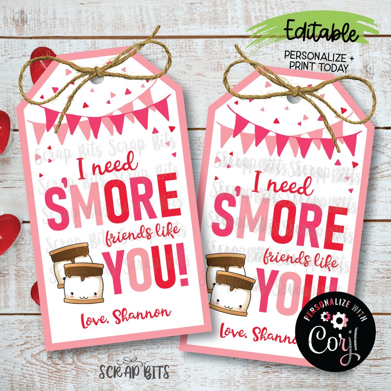 Smores Tag - Etsy