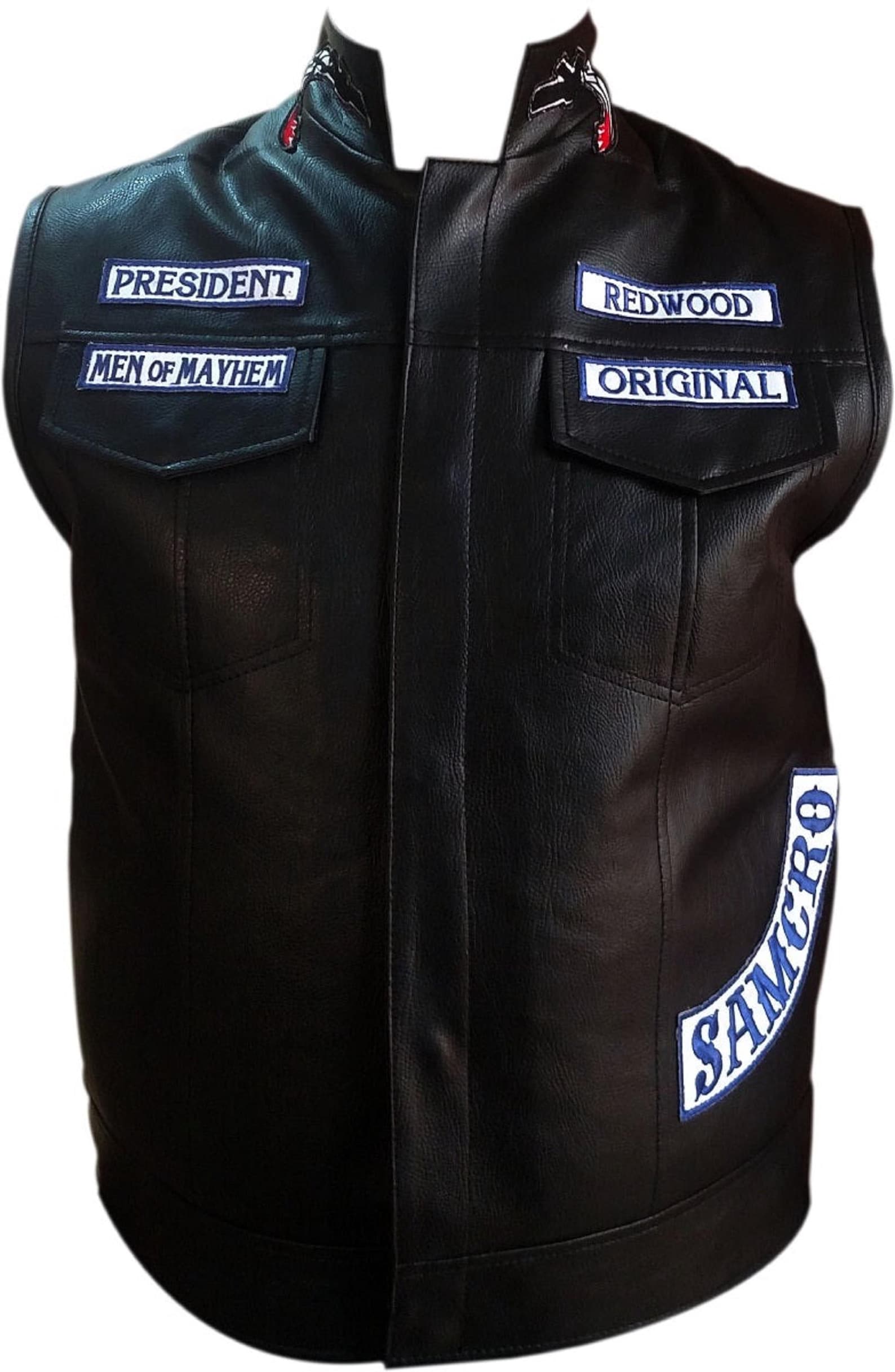 Sons of Anarchy, Jax Teller Club Vest, Vintage Club Vest, Highway Biker ...