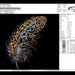 Leopard Feather Embroidery Design | Jungle Animal Print | for Jackets ...