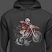 Motocross Embroidery Design | Dirt Bike Rider Jump | Biker Jacket Patch ...