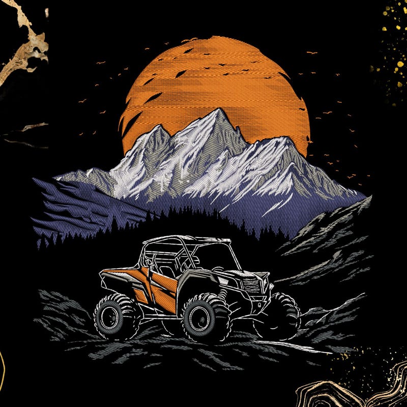 Atv Embroidery - Etsy