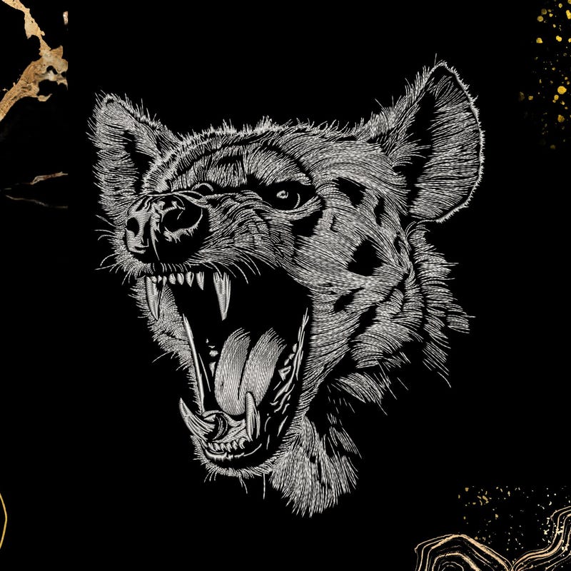 Hyena - Etsy