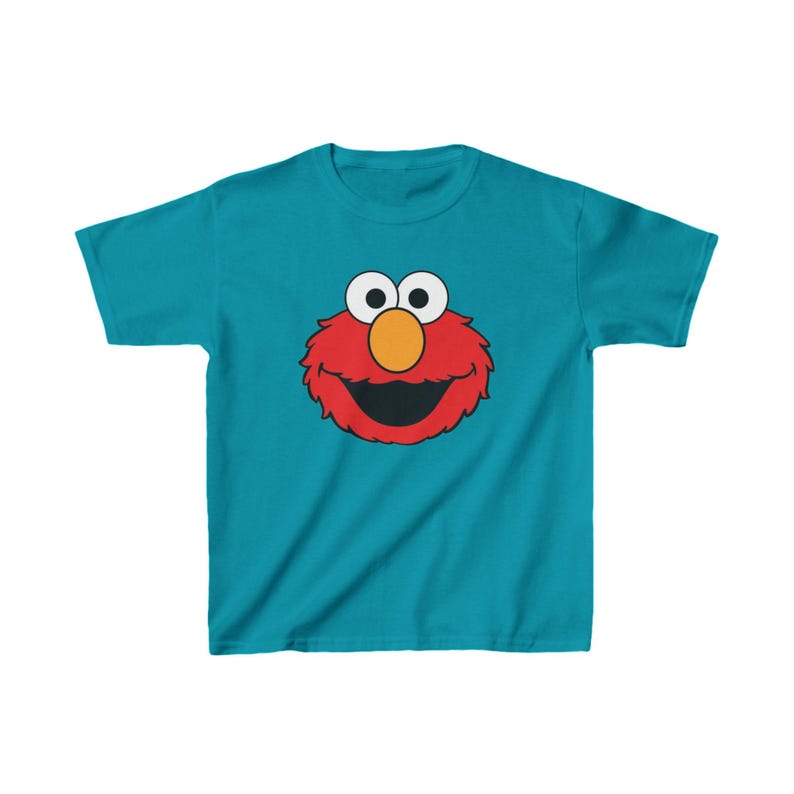 Elmo T-shirt, Sesame Street Kids Heavy Cotton™ Tee, Sesame Street ...