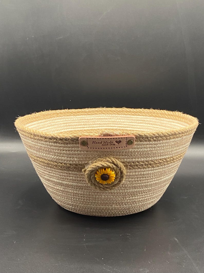 Rope Bowls - Etsy