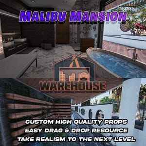 GTA V: Malibu Mansion | Custom Props | Fivem Ready | Optimized | High ...