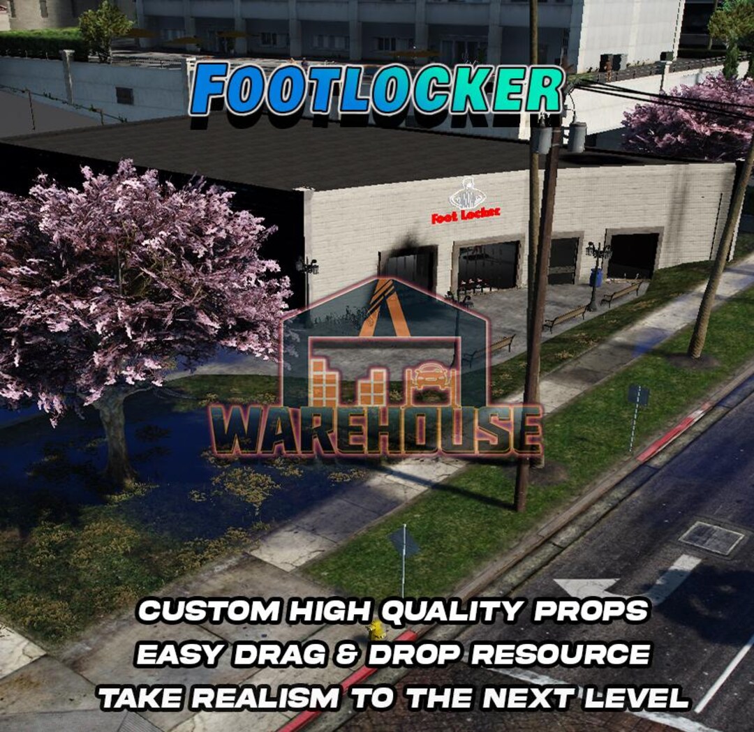 GTA V: Footlocker | Custom Props | Fivem Ready | Optimized | High ...