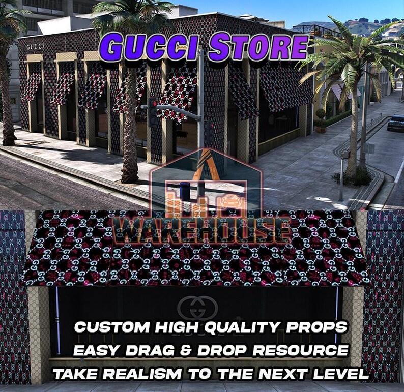 GTA V: Designer Store | Custom Props | Fivem Ready | Optimized | High ...