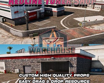 GTA V: Tuning Garage | Custom Props | Fivem Ready | Optimized | High ...