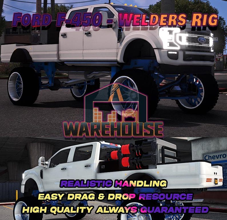 GTA V: Ford F-450 - Welders Rig | Fivem Ready | Optimized | High ...