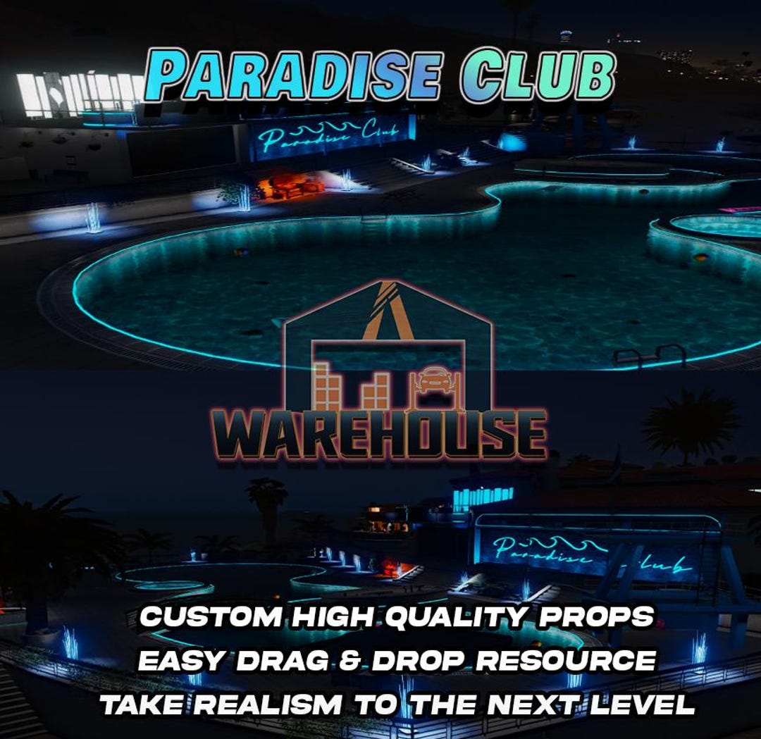 GTA V: Paradise Club | Custom Props | Fivem Ready | Optimized | High ...