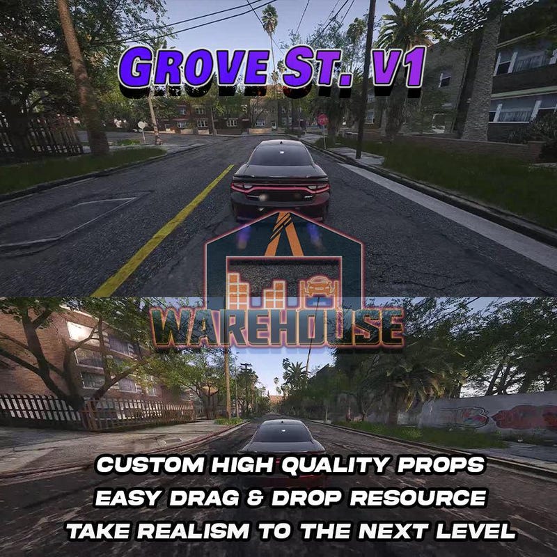 Fivem Grove Street Mlo - Etsy