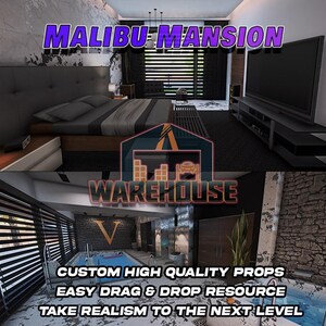 GTA V: Malibu Mansion | Custom Props | Fivem Ready | Optimized | High ...