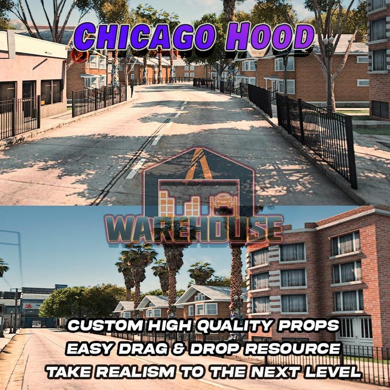 Chicago hood map for fivem - Etsy.de