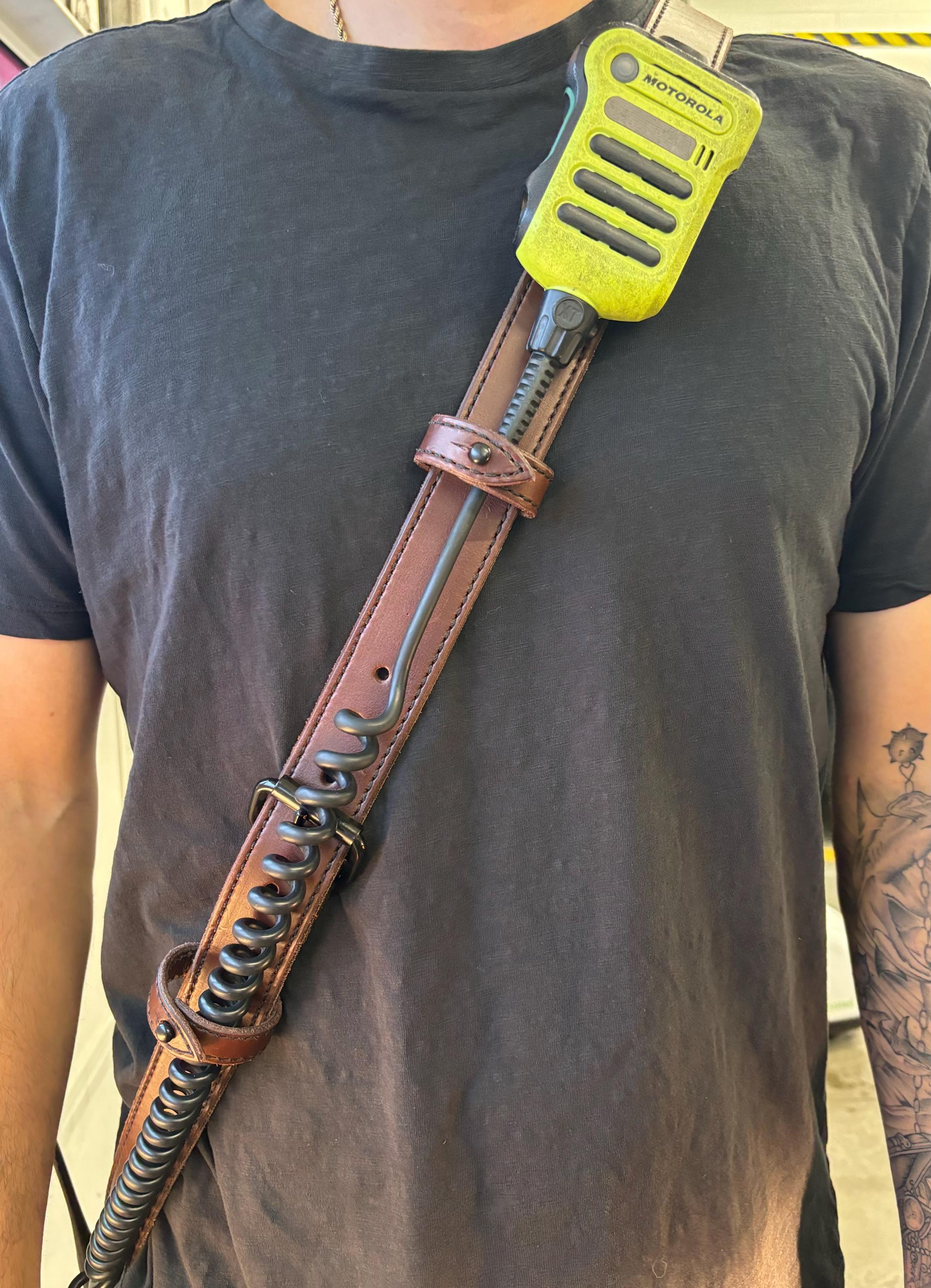 Custom Firefighter Radio Strap - Etsy