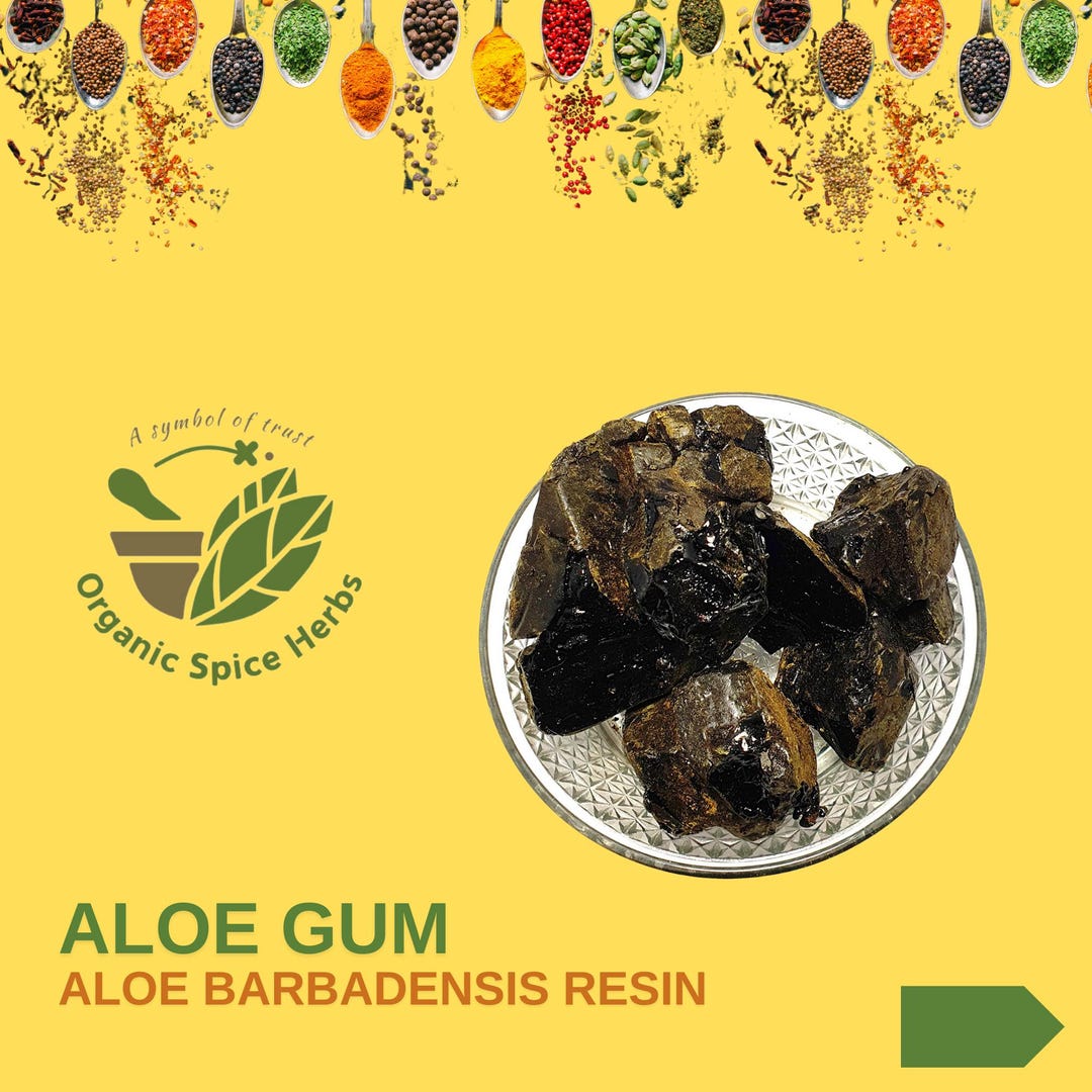 Aloe Barbadensis Resin, Aloe Gum, Aloe Resin, Organicspiceherbs - Etsy