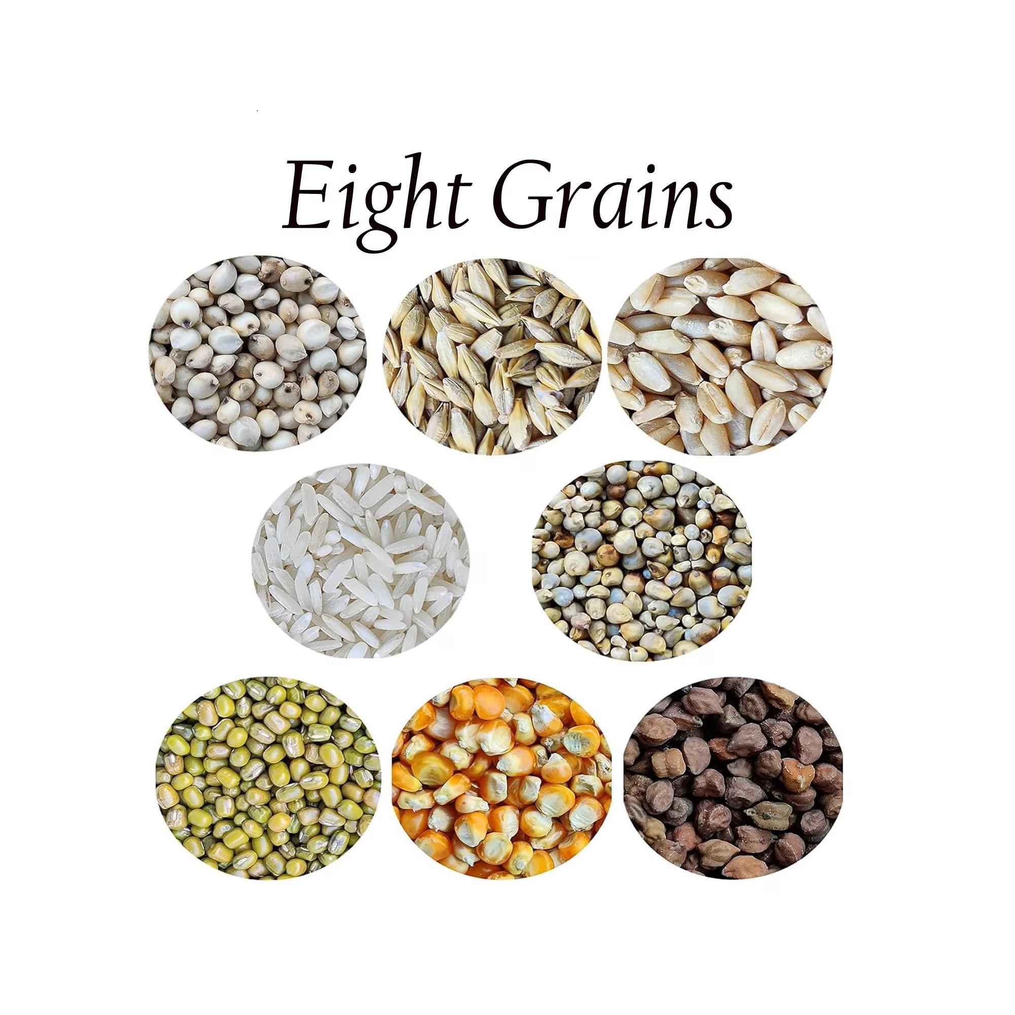 Organic Eight Assorted Grains (800 Gm), Multi Grain Seed, Dhan, Satnaja ...