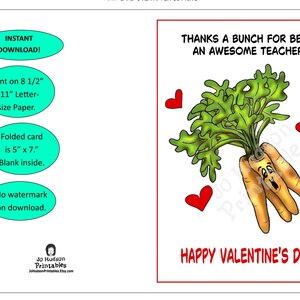 8 Funny Kids Valentine's Day Cards, Teacher Valentine, Classroom ...