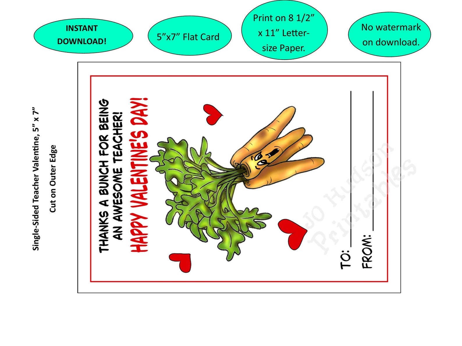 8 Funny Kids Valentine's Day Cards, Teacher Valentine, Classroom ...