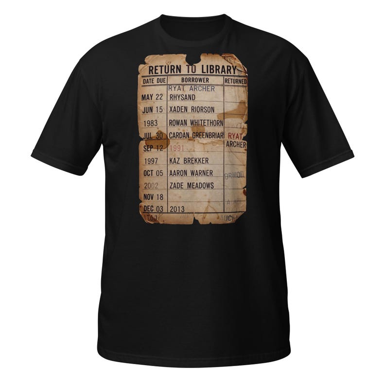 Return to Library- Book Boyfriend-short-sleeve Unisex T-shirt - Etsy
