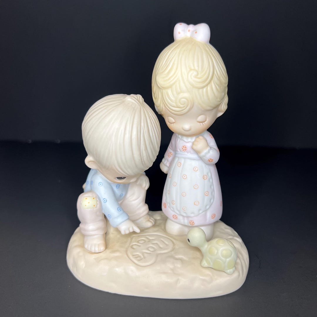 Precious Moments-thou Art Mine-e3113-vintage 1979 Design-manufactured ...