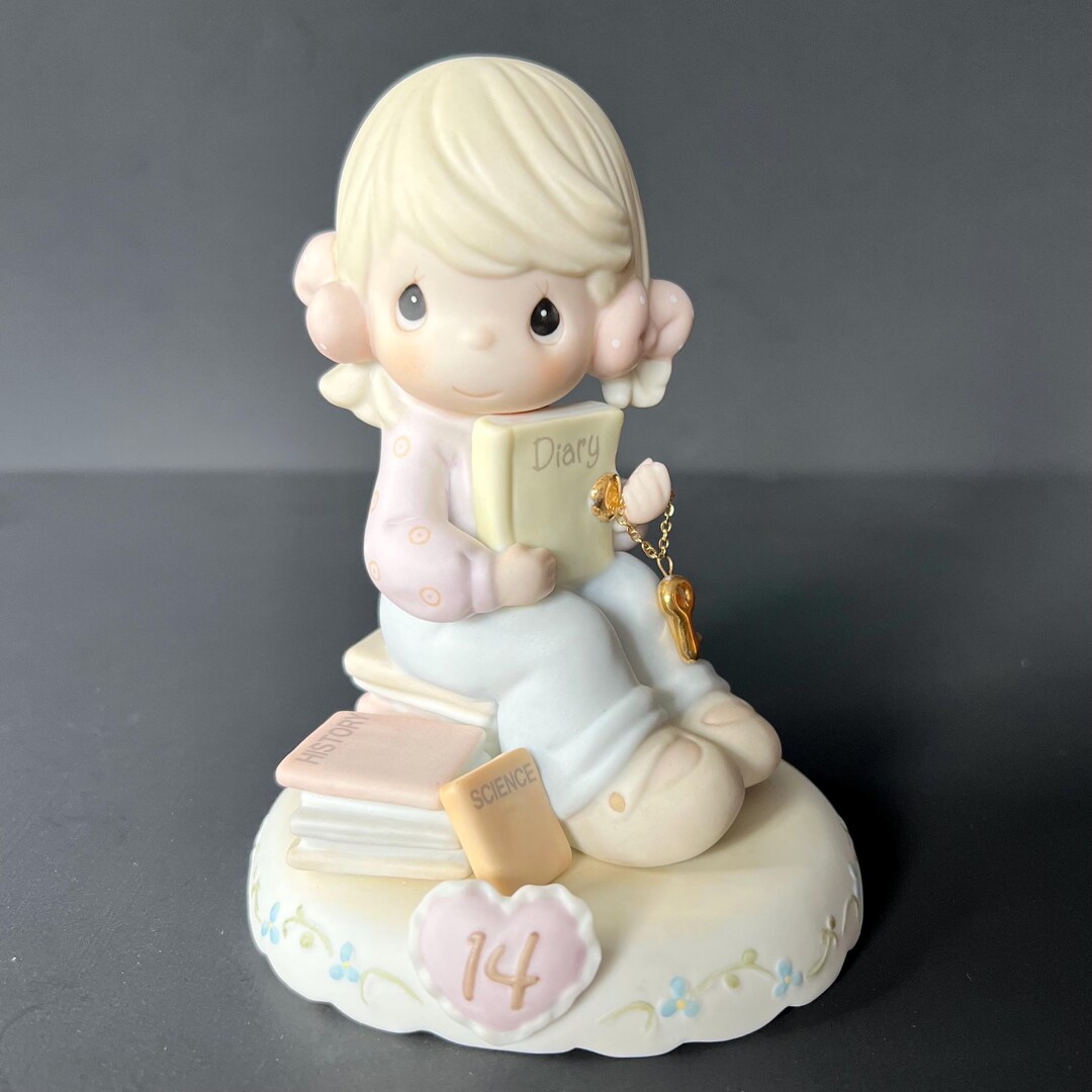 Precious Moments-growing in Grace Series Age 14-272655-vintage 1997 - Etsy