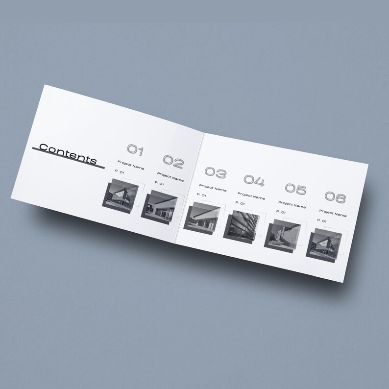 Editable Professional Portfolio Template | Gray Minimal Canva ...