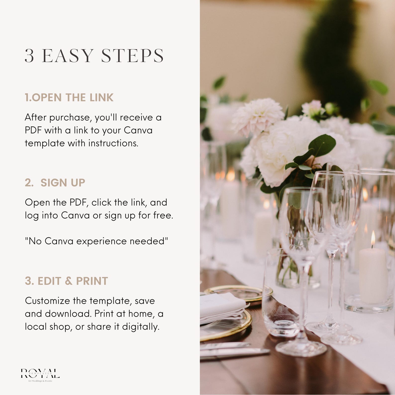 Wedding Day Timeline Card Template, Modern Welcome and Event Timeline ...